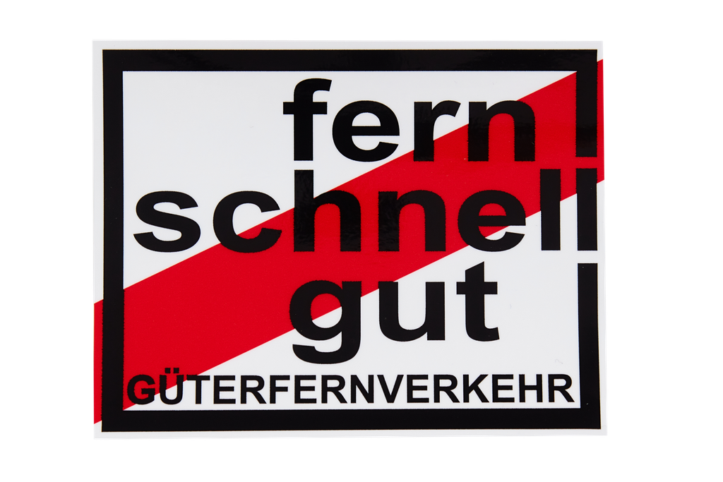 Fern Schnell Gut - Sticker | Nedking