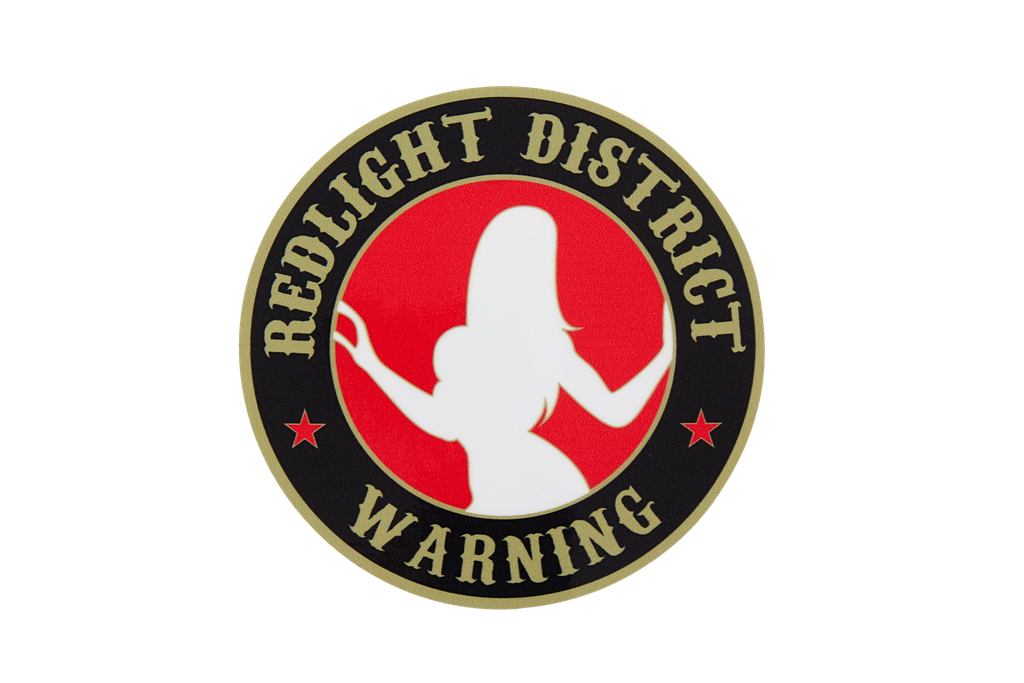 Redlight District Sticker | Nedking